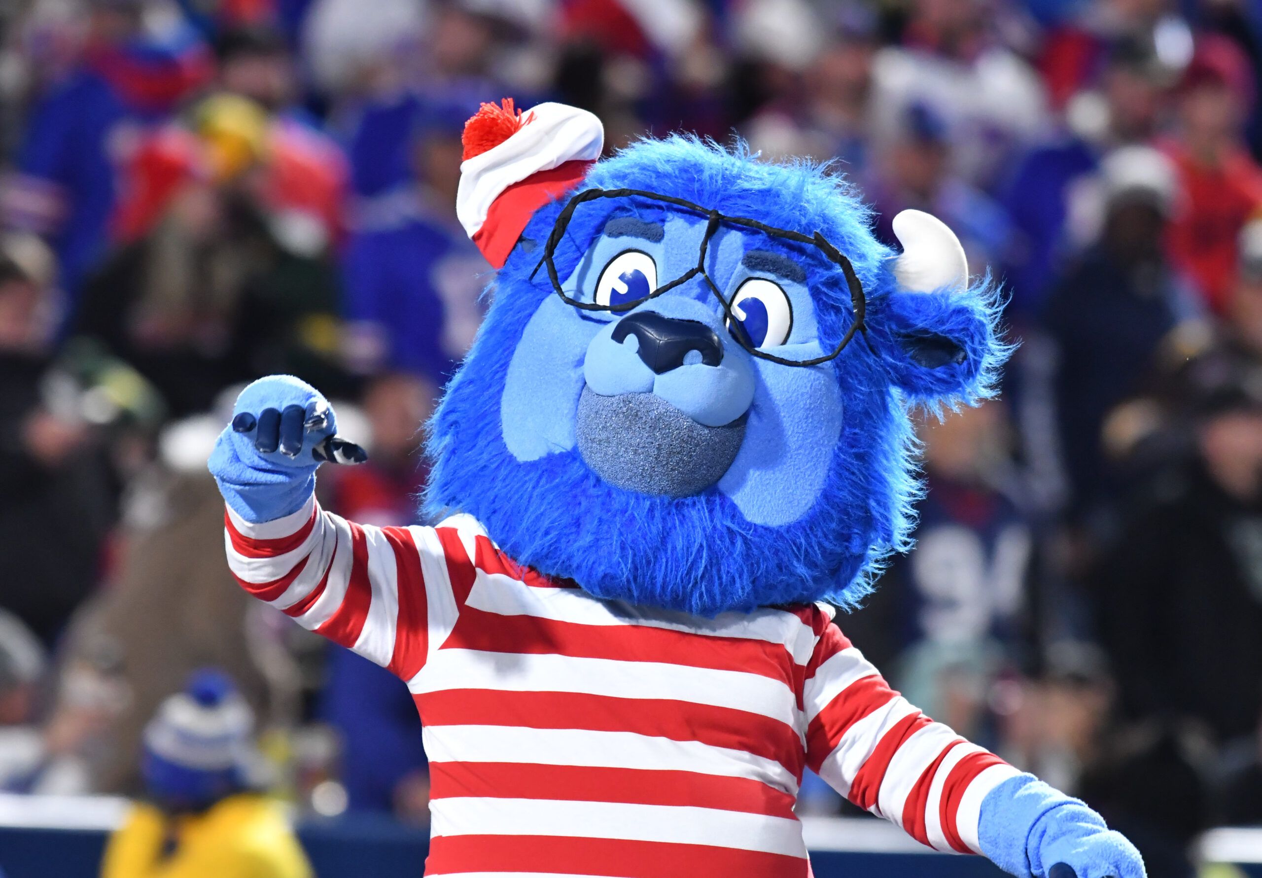 Ranking all 28 NFL team mascots, from worst to best:…