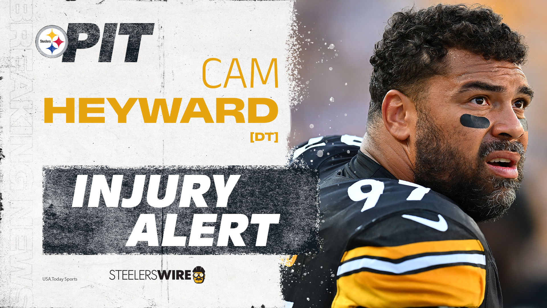 Steelers DT Cam Heyward questionable to return with…