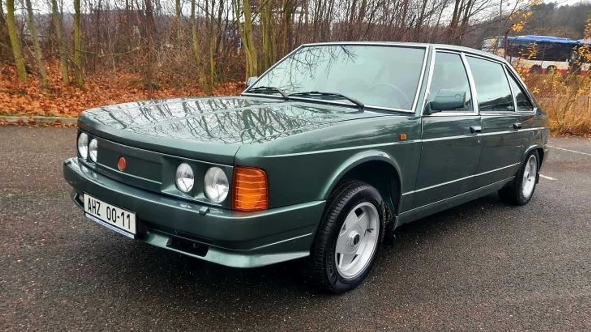 Rare Tatra 613 Electronic With Air-Cooled 3.5 V8 Could…