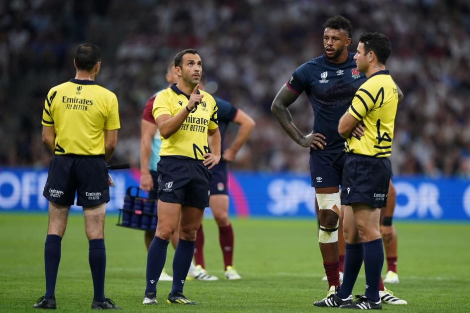 Rugby laws and refereeing already being shown up at…