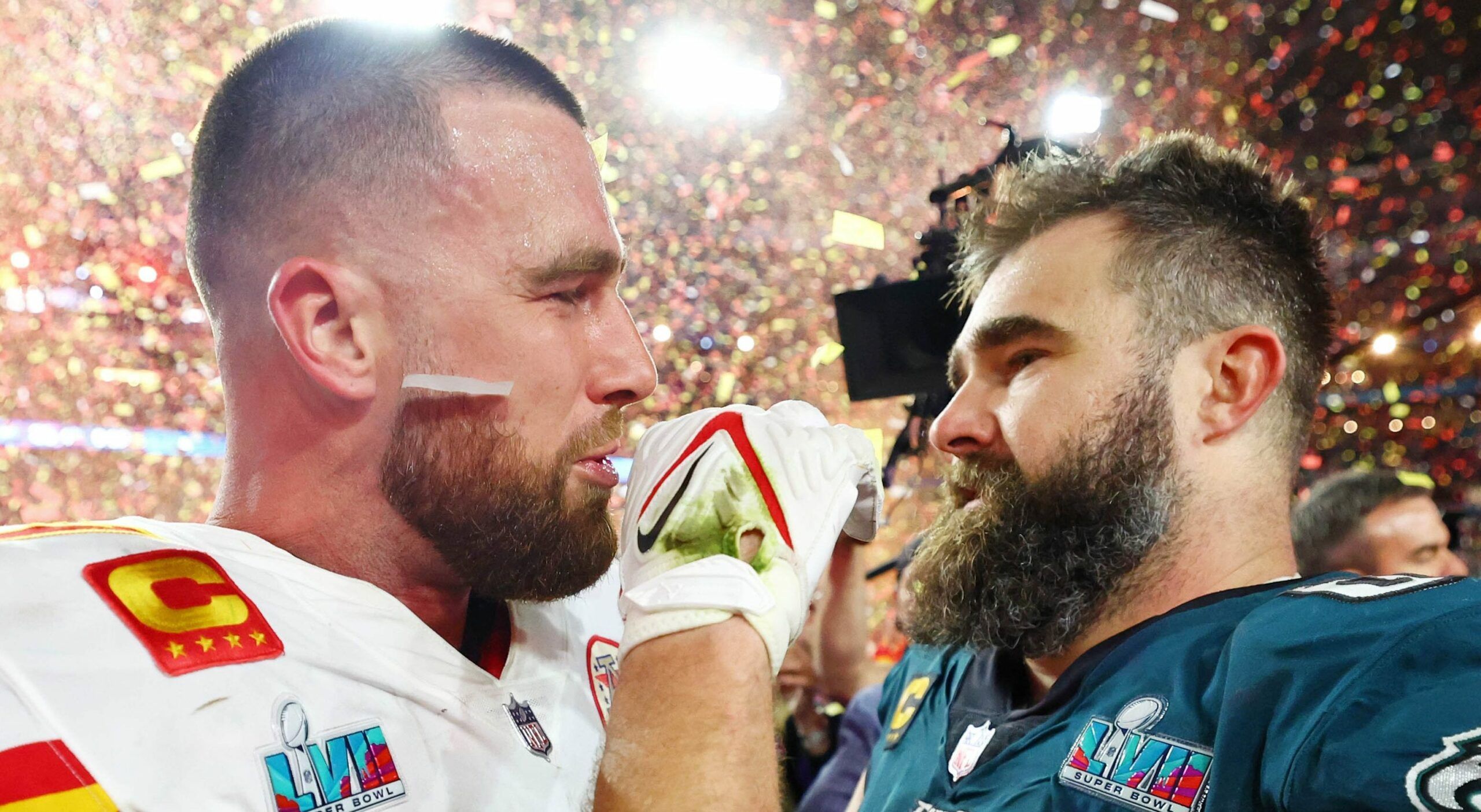 Travis Kelce was not thrilled that brother Jason made…
