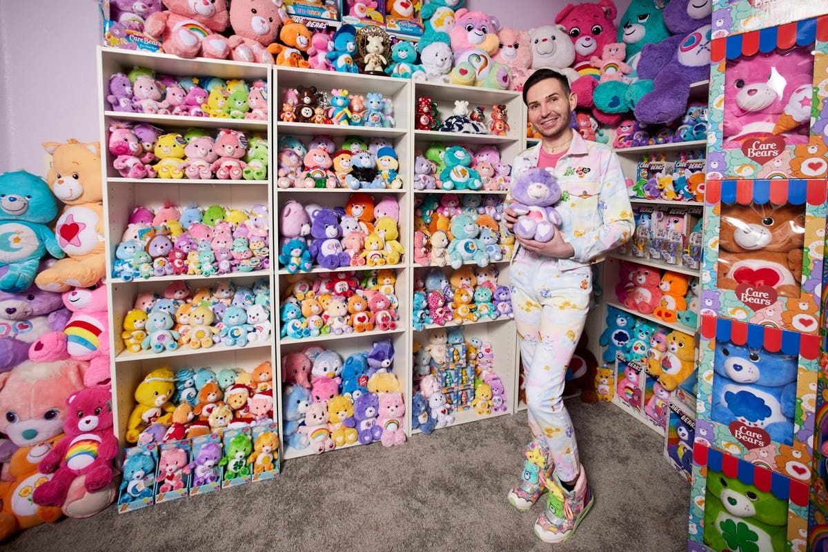 Largest Care Bear collection among records in new…