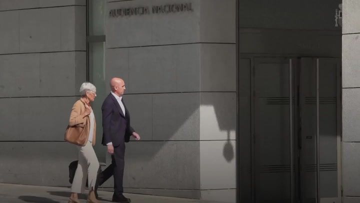 Former Spanish FA president Luis Rubiales arrives in…