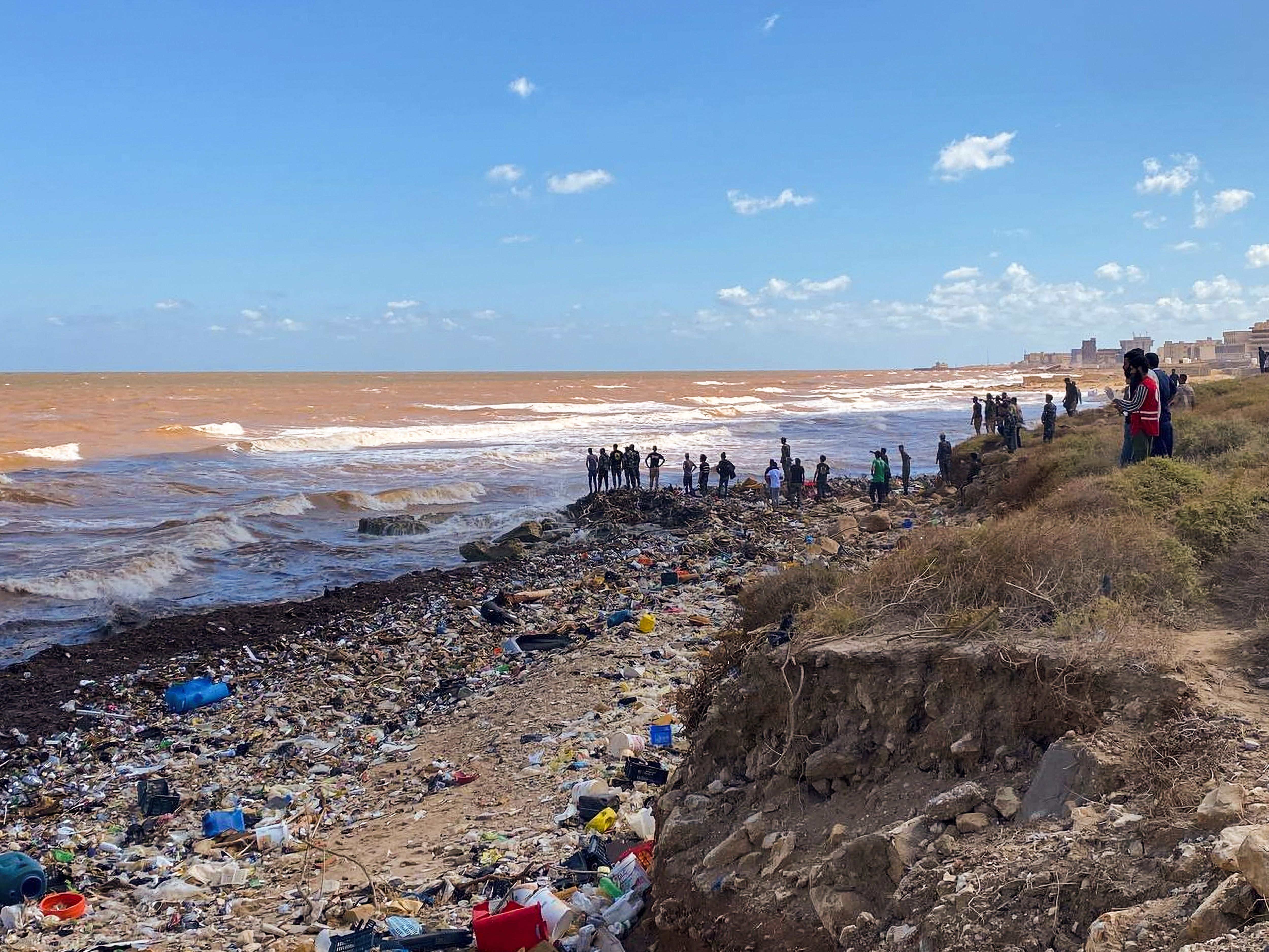 ‘Desert turned into a sea’: Eastern Libya flood…