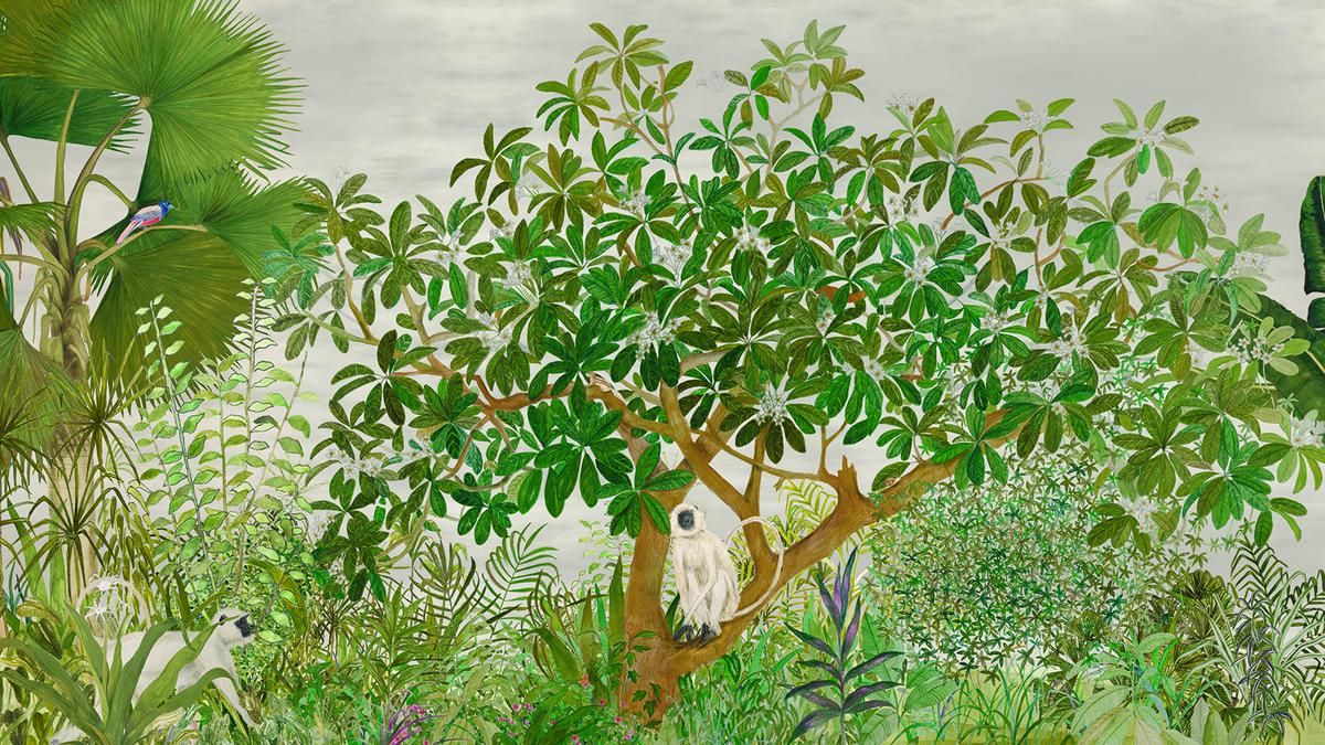 Tilla’s ‘Painted Forest’ wallpapers with Asian Paints