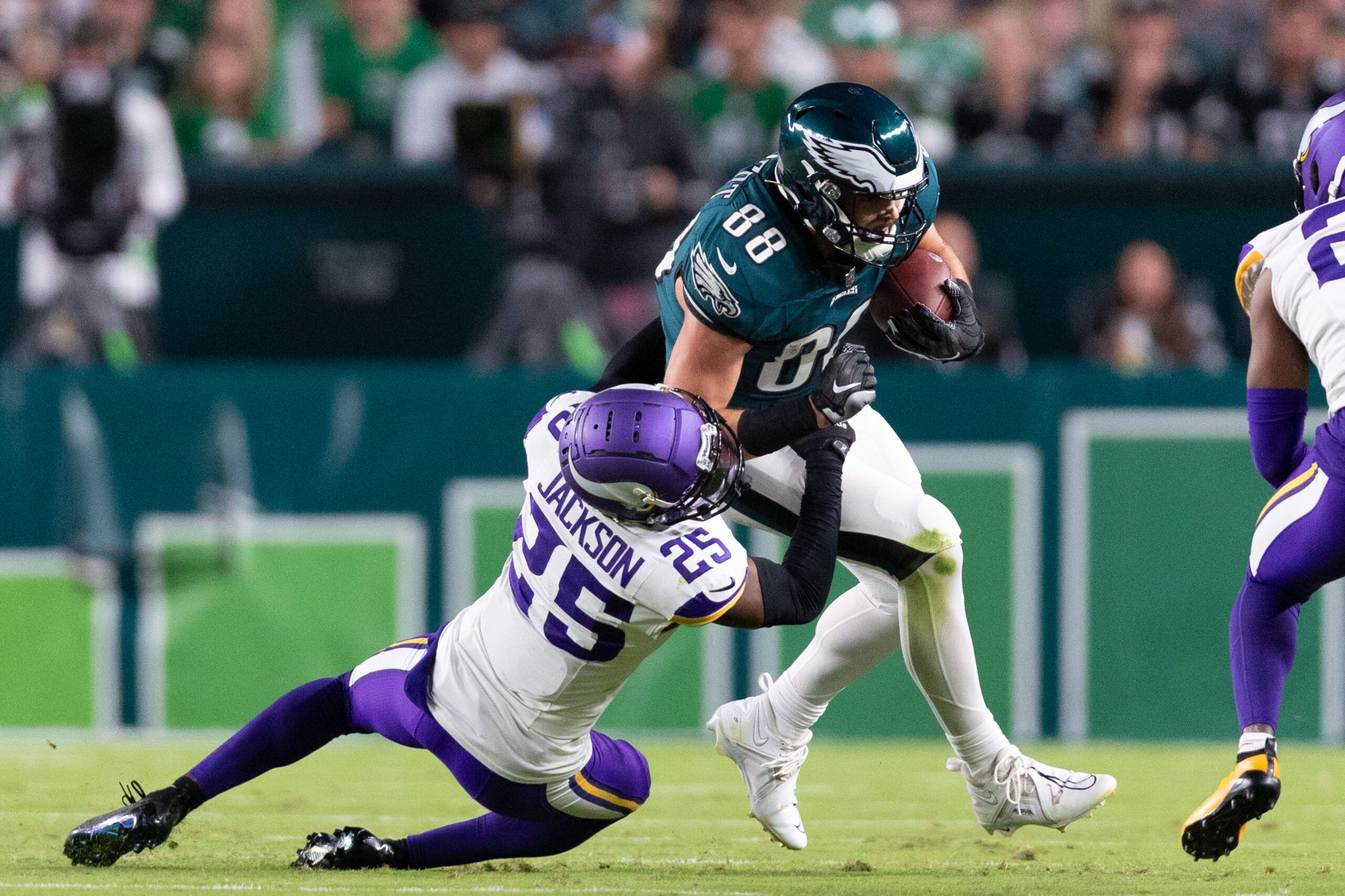 Dallas Goedert remains optimistic about his role in… Dallas Goedert remains optimistic about his role in…