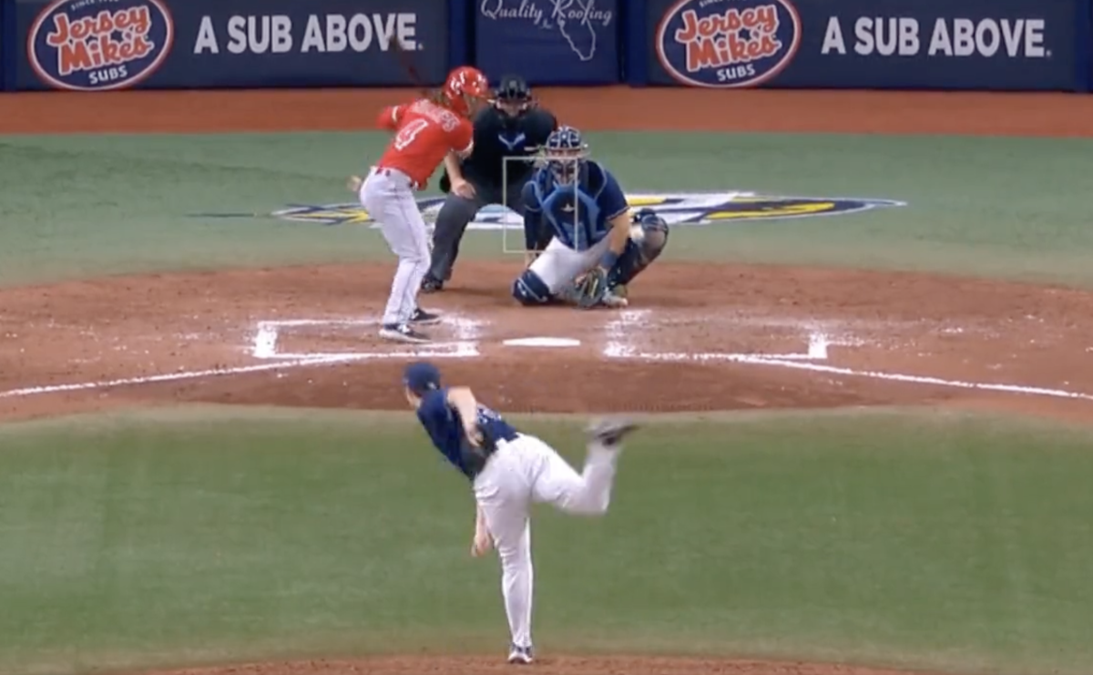 Sports Illustrated - Rays’ Kevin Kelly Threw a Pitch…