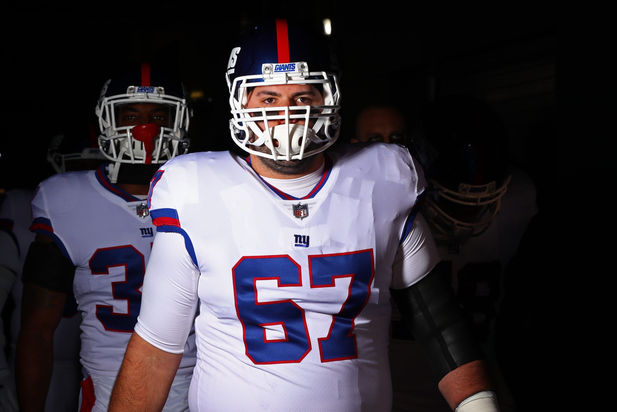Giants worked out free agent OL Justin Pugh on…