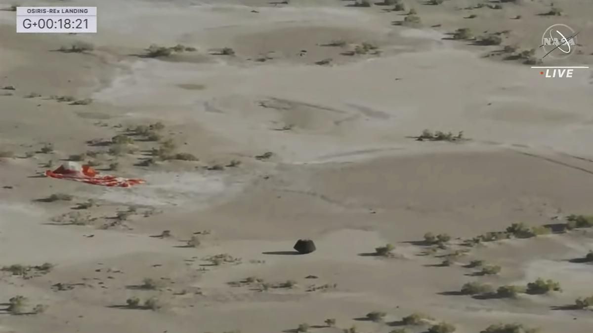 NASA’s first asteroid samples land on Earth after…