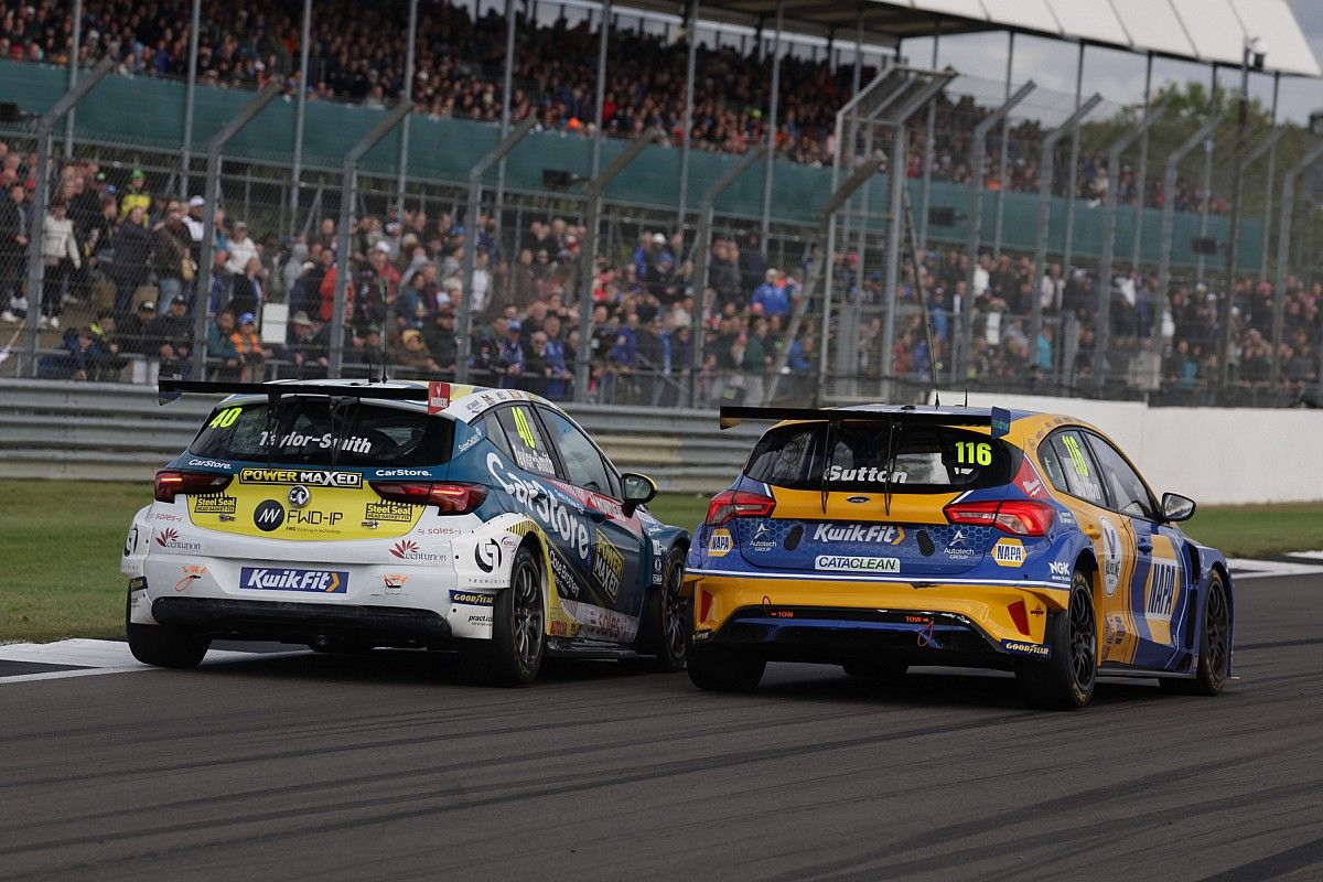 BTCC Silverstone: Sutton sensational to win from back…