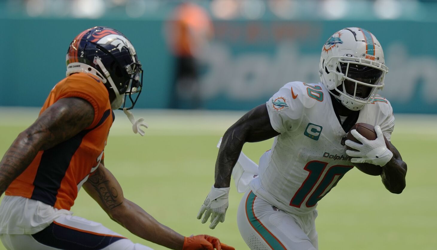 Dolphins score most points by any team since 1966 in…