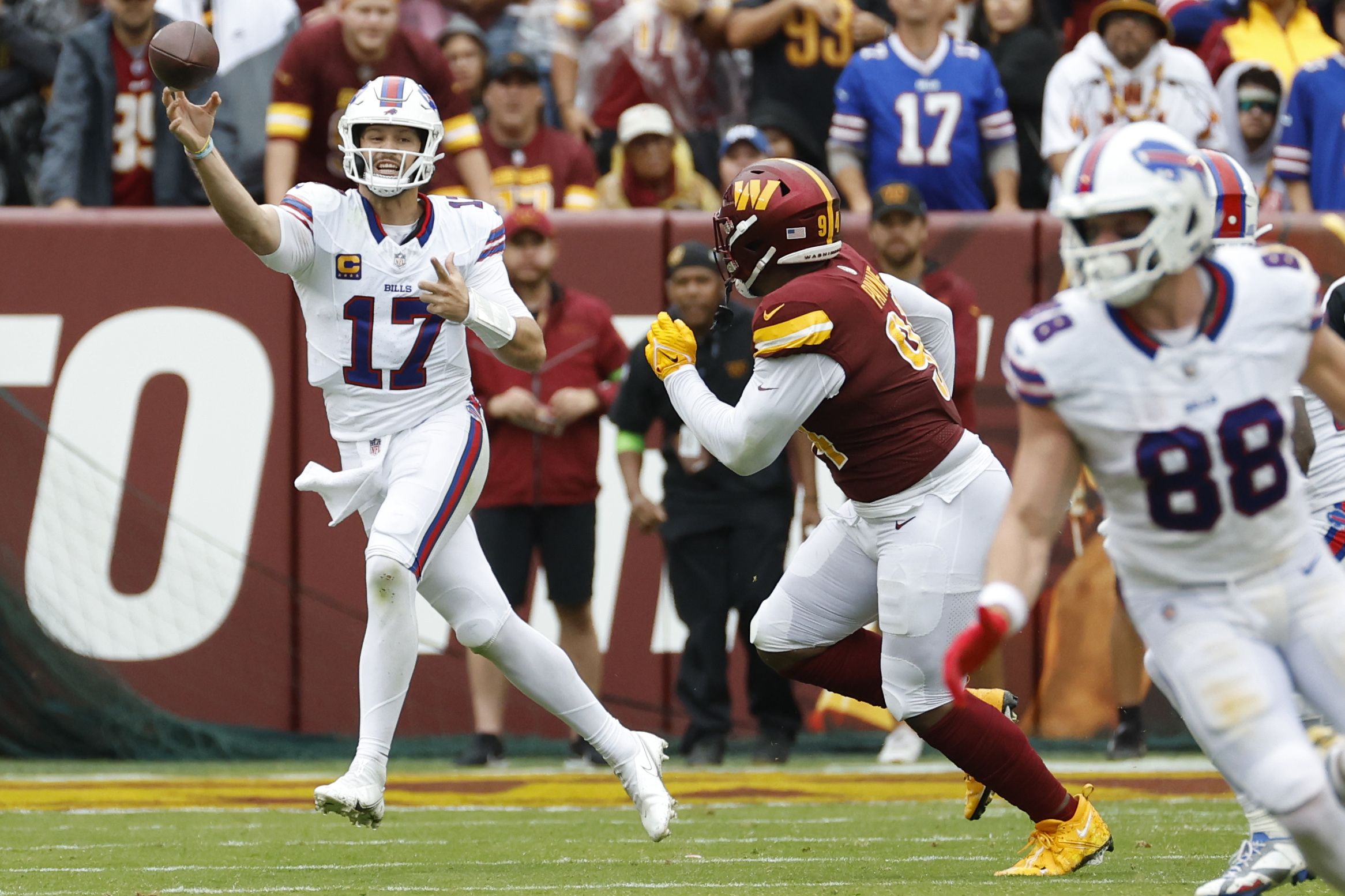 Bills dominate Commanders 37-3: Everything we know