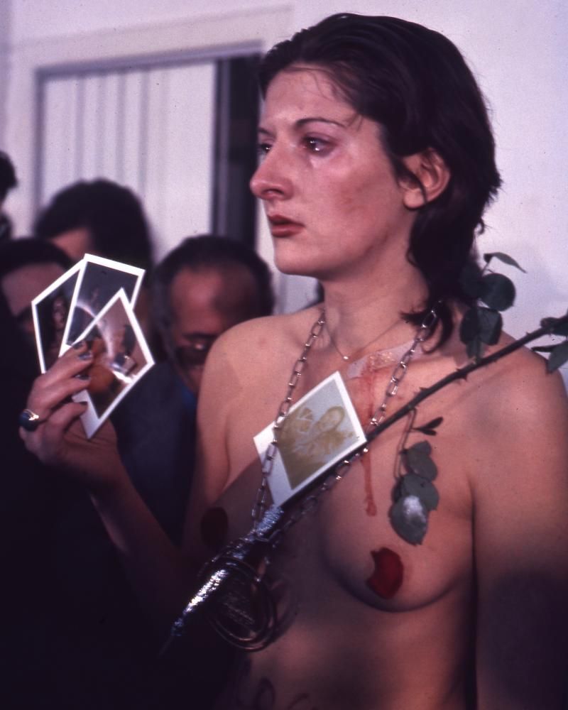 Marina Abramović’s shocking Rhythm 0 performance shows…