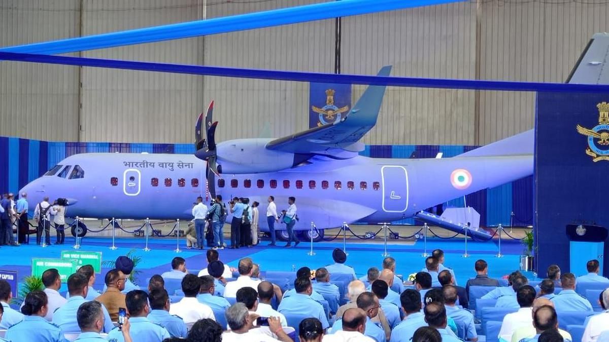 IAF inducts C-295 transport aircraft, starts phasing…