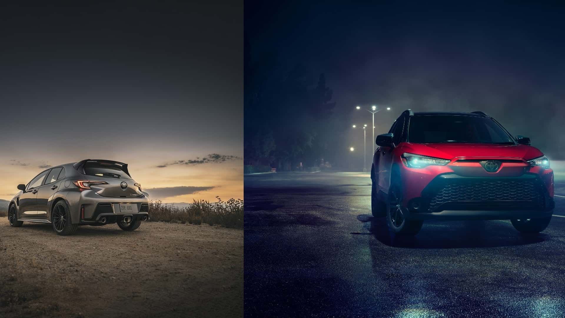 Toyota GR Corolla Premium Grade, Corolla Cross Hybrid…