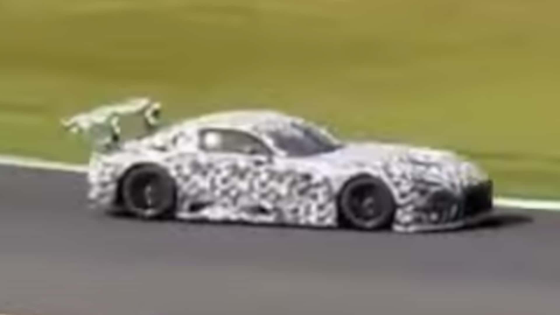 Toyota GR GT3 Concept Spied Testing On The Track With…