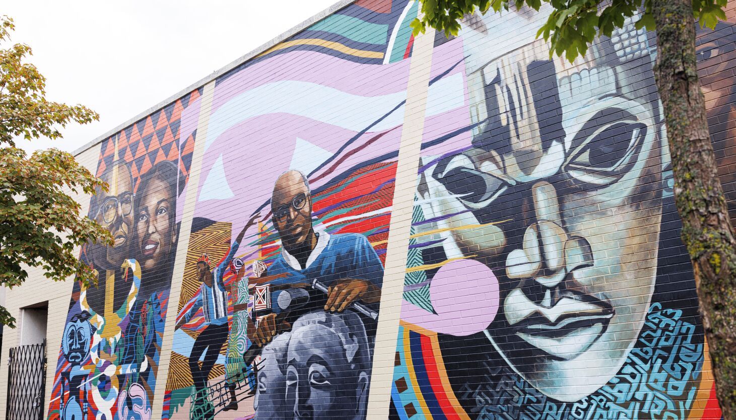 Historic South Side mural is restored in vivid detail,…