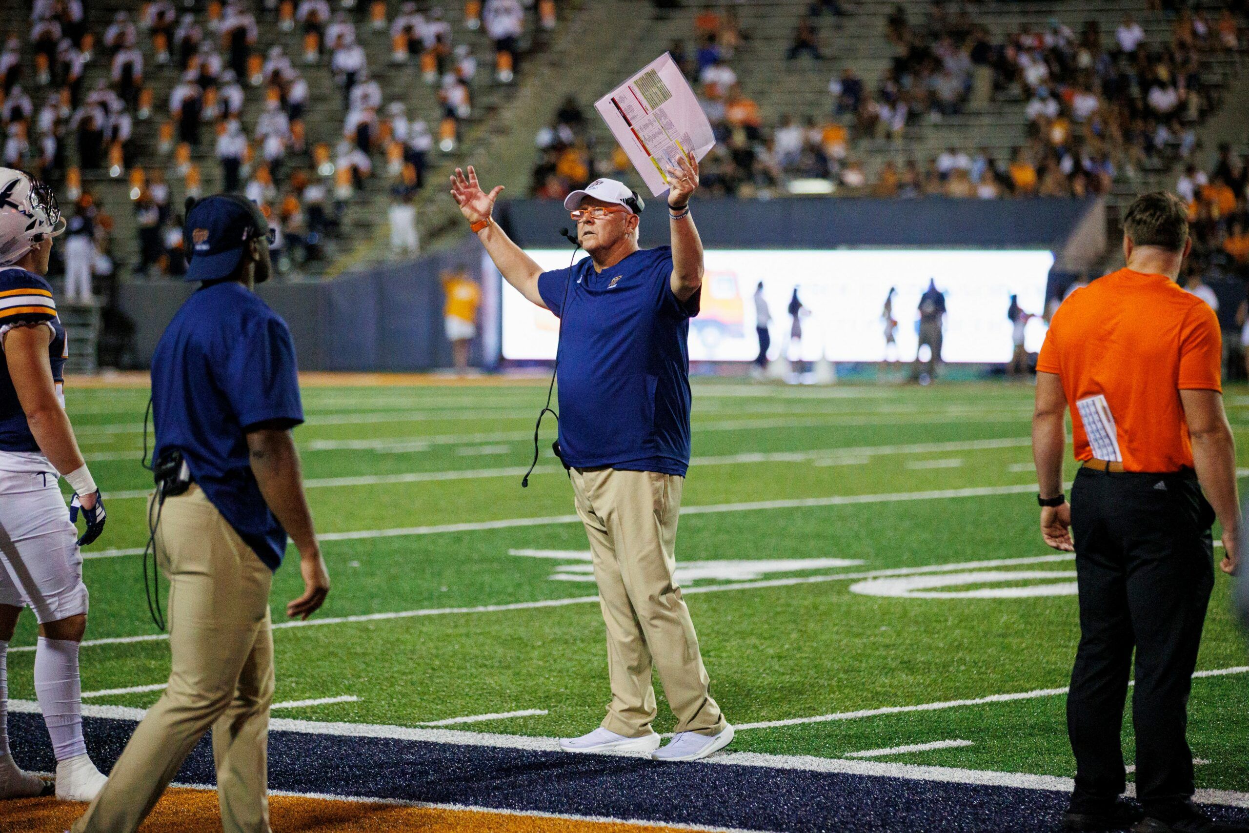 Louisiana Tech’s Brevin Randle stomps head of UTEP’s…