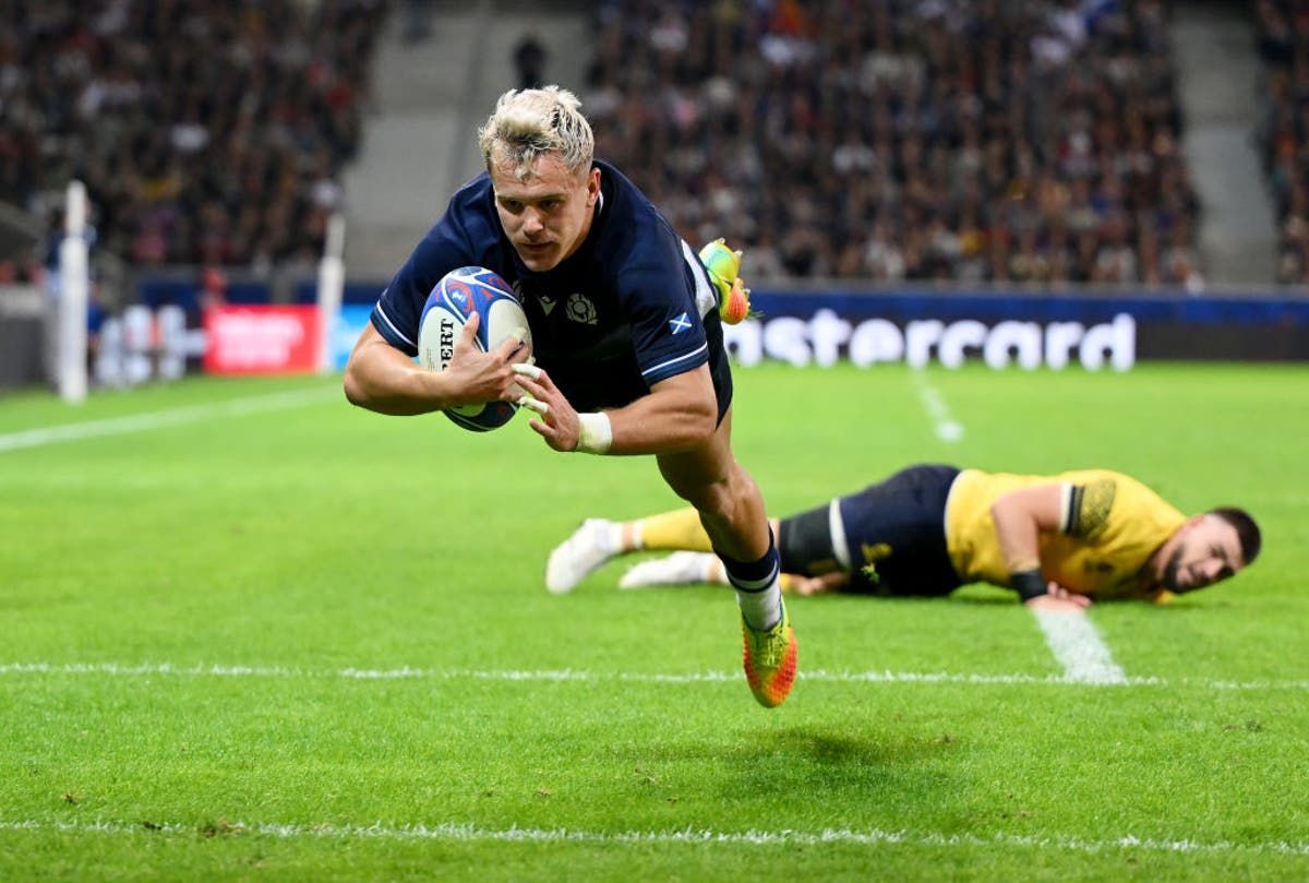 Four-try Darcy Graham helps Scotland thrash Romania…