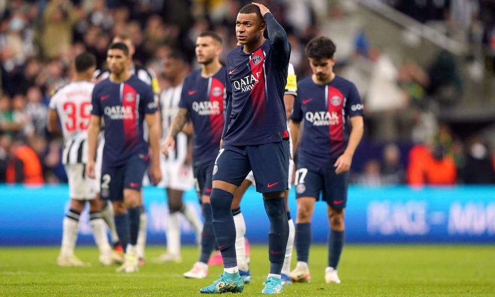 Kylian Mbappé arrives in Newcastle at last but fails…