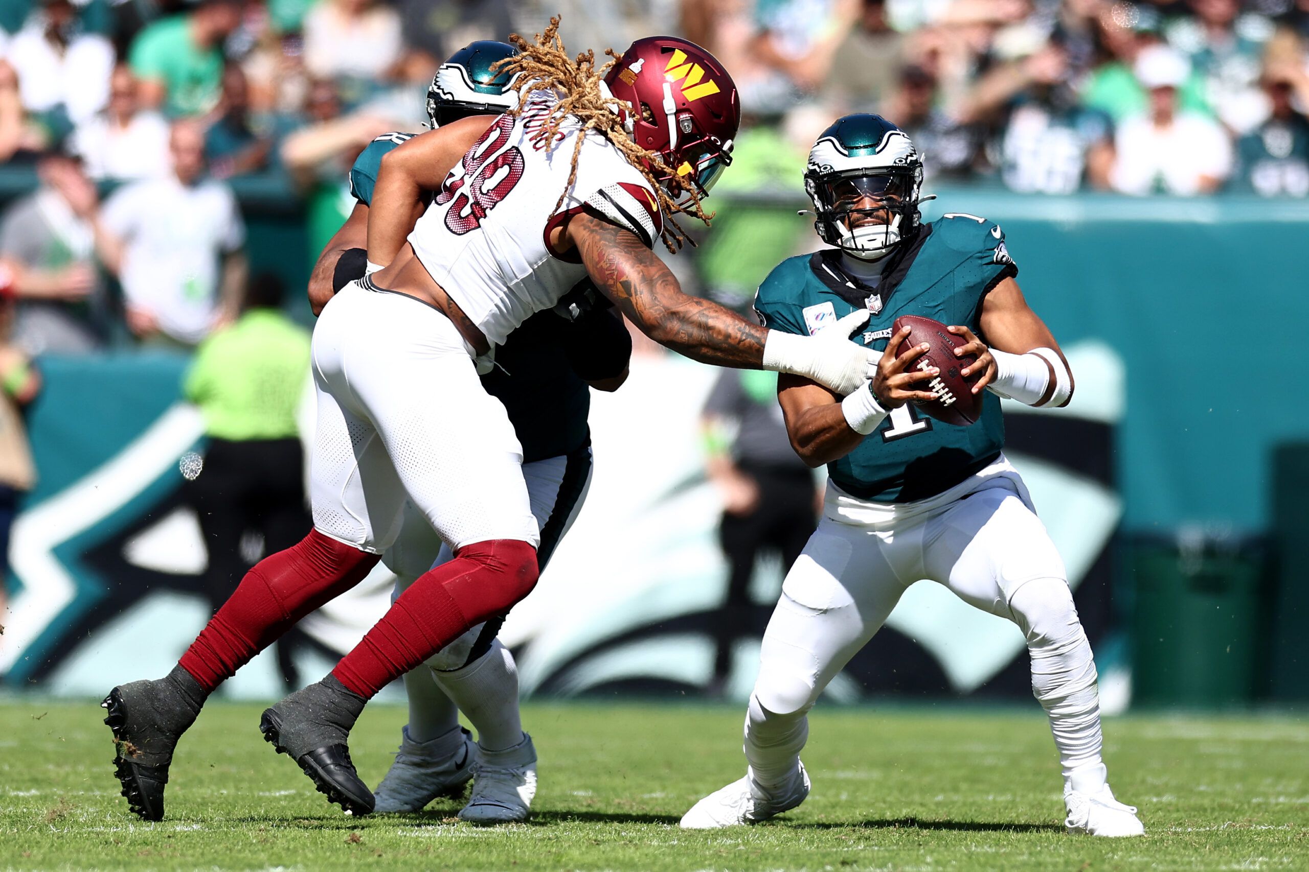 What Chris Cooley sees watching Chase Young on defense
