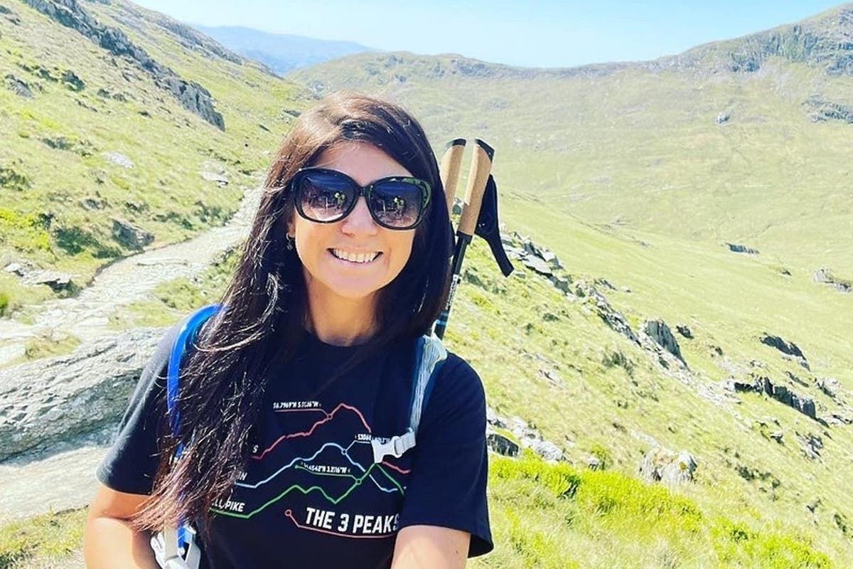 Daughter climbs three peaks to scatter father’s ashes…