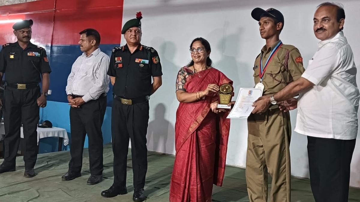 NCC cadets from Tirupati group bag medals in sainik…