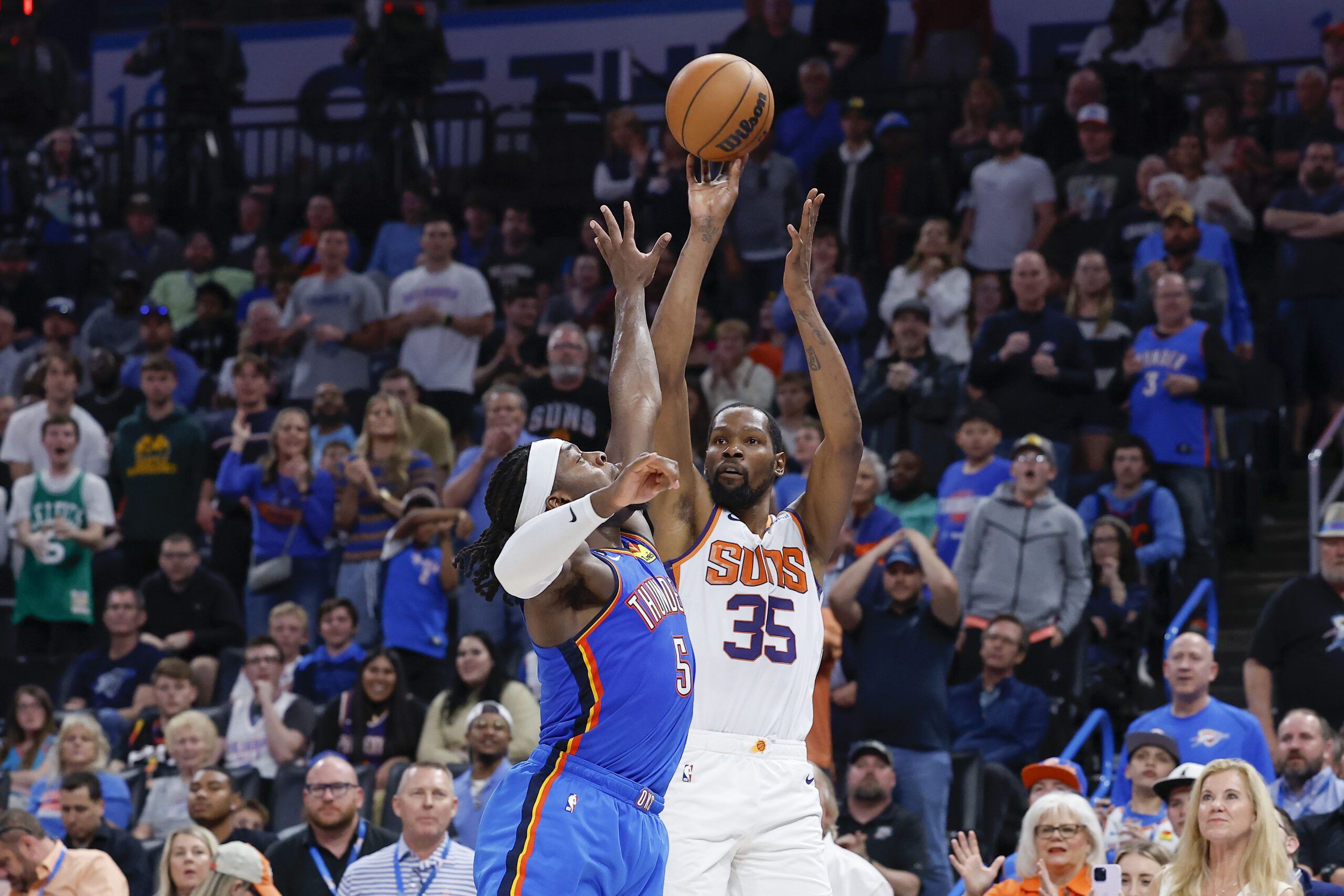 Kevin Durant calls OKC his favorite opposing city to…