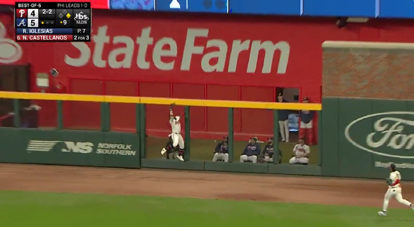 Michael Harris’ spectacular catch and game-ending…