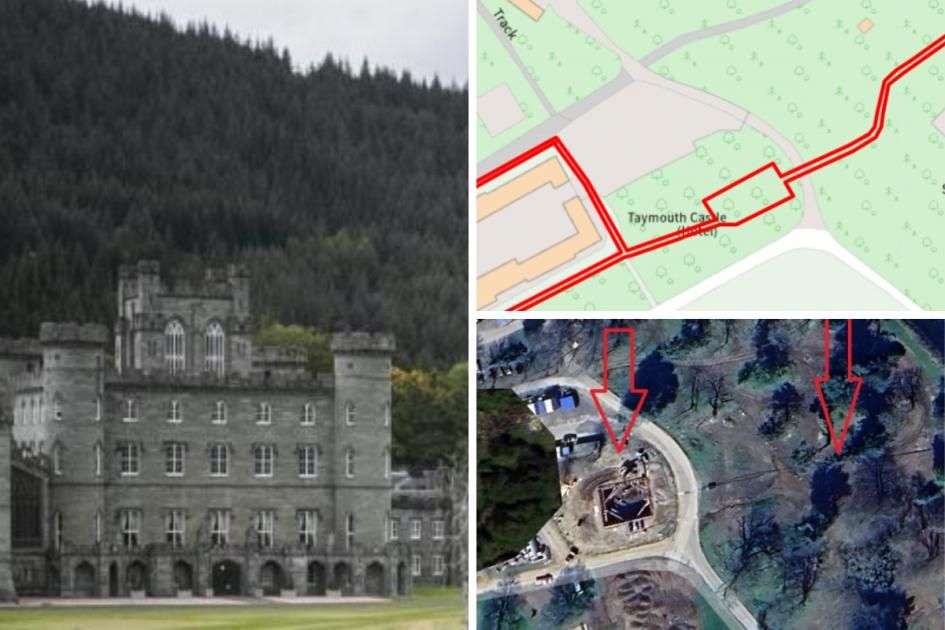 Taymouth Castle developers in breach of planning…