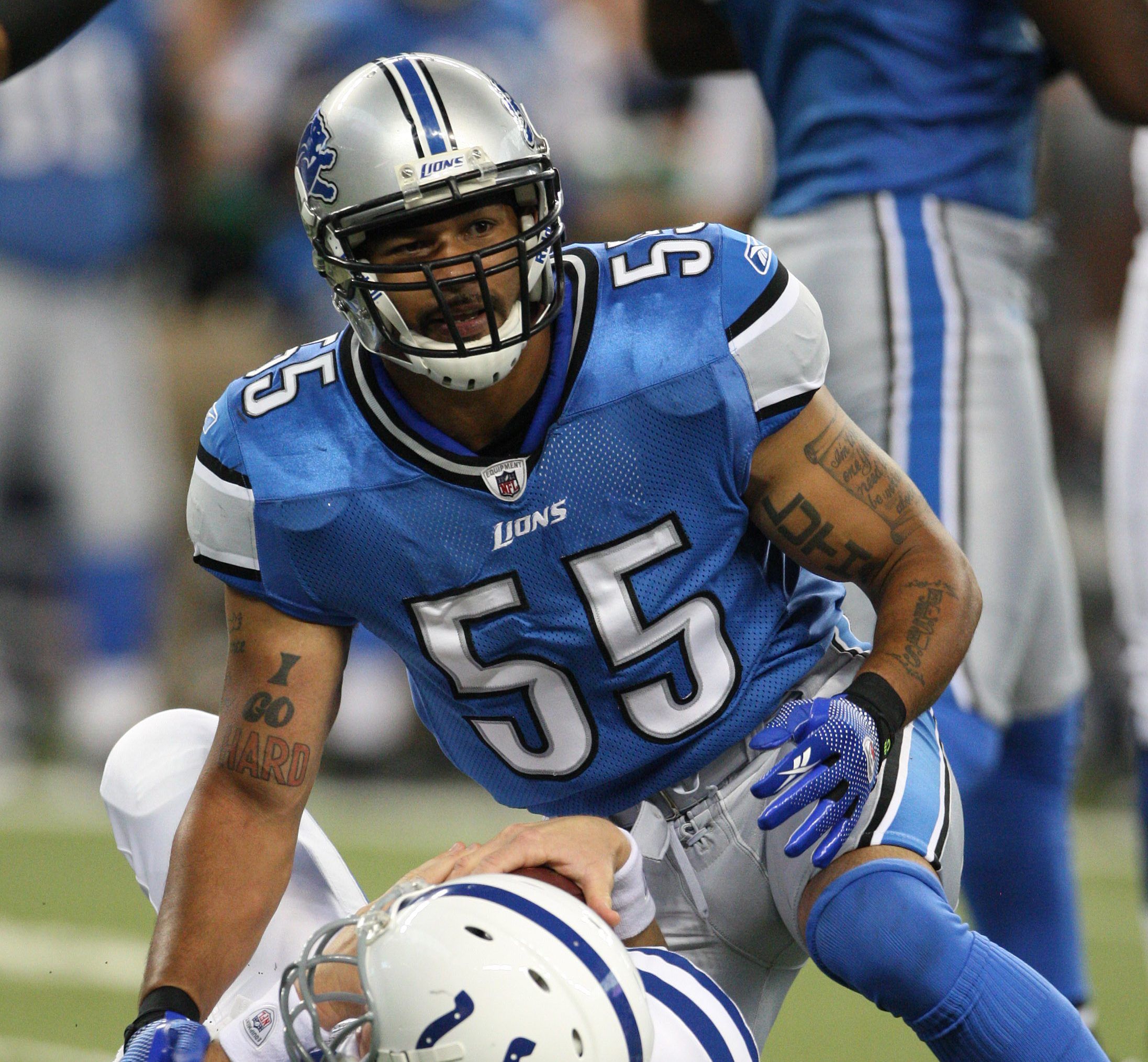 Former Lions LB Larry Foote respects his old team as…