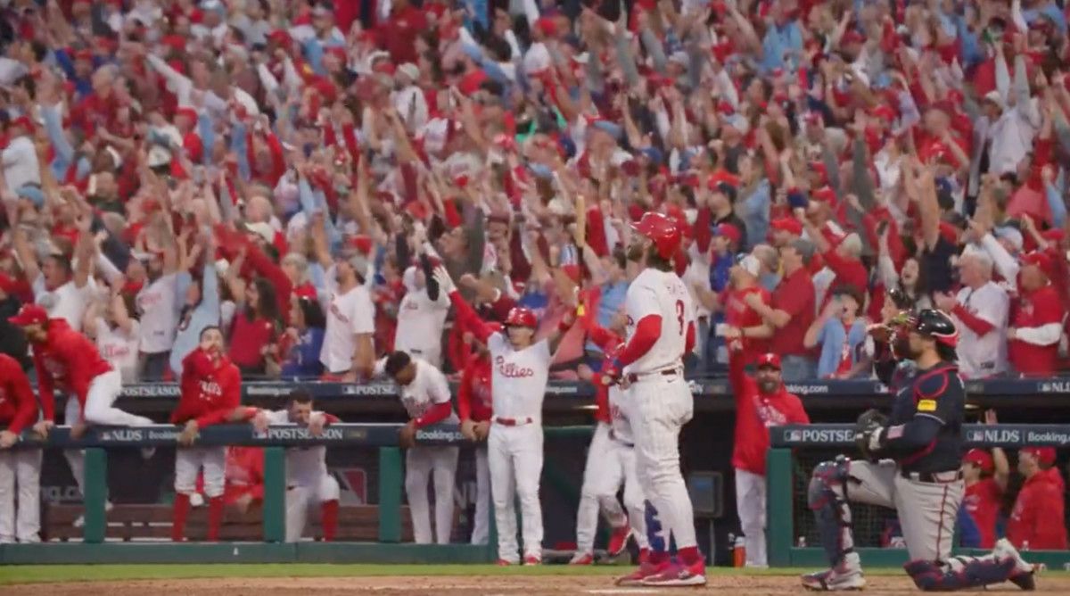 Natural Stadium Sound of Bryce Harper’s Moonshot Home…