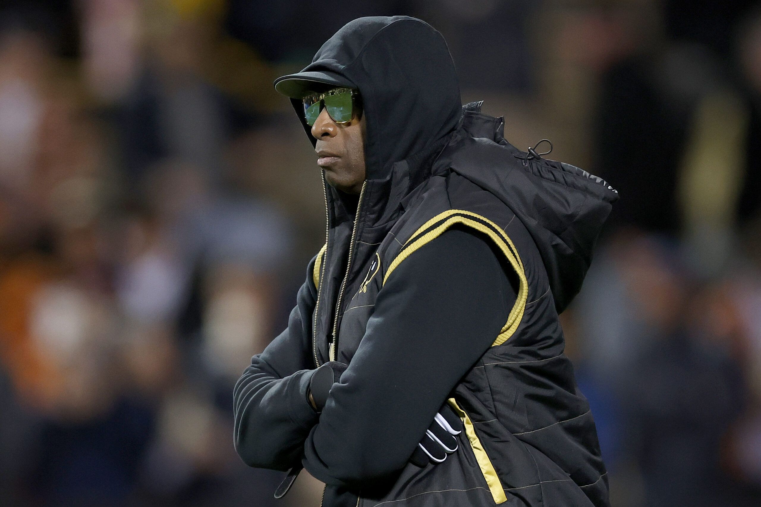 A referee hilariously warned Colorado’s DJ about…