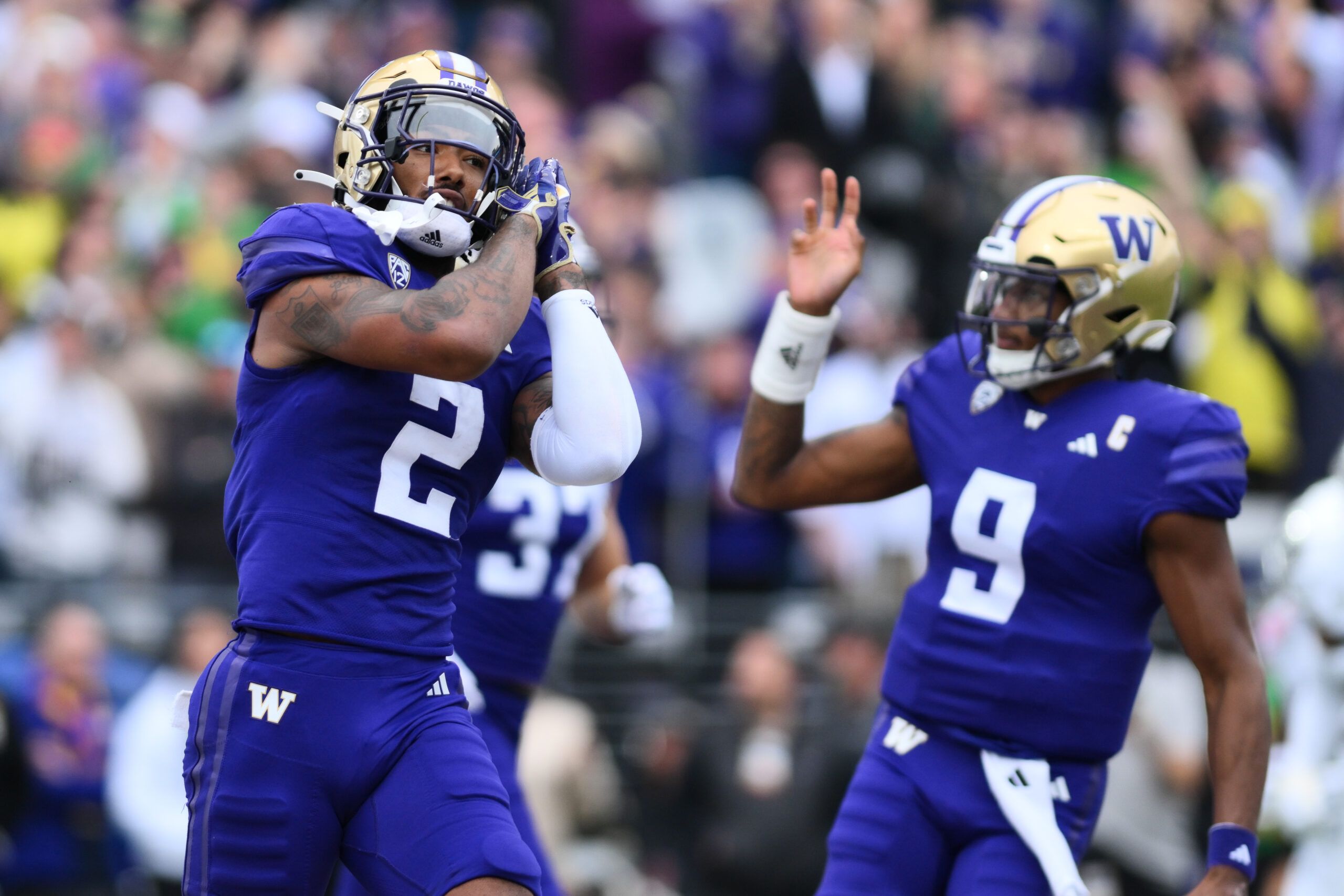 Michael Penix Jr., Washington outlast Bo Nix, Oregon…