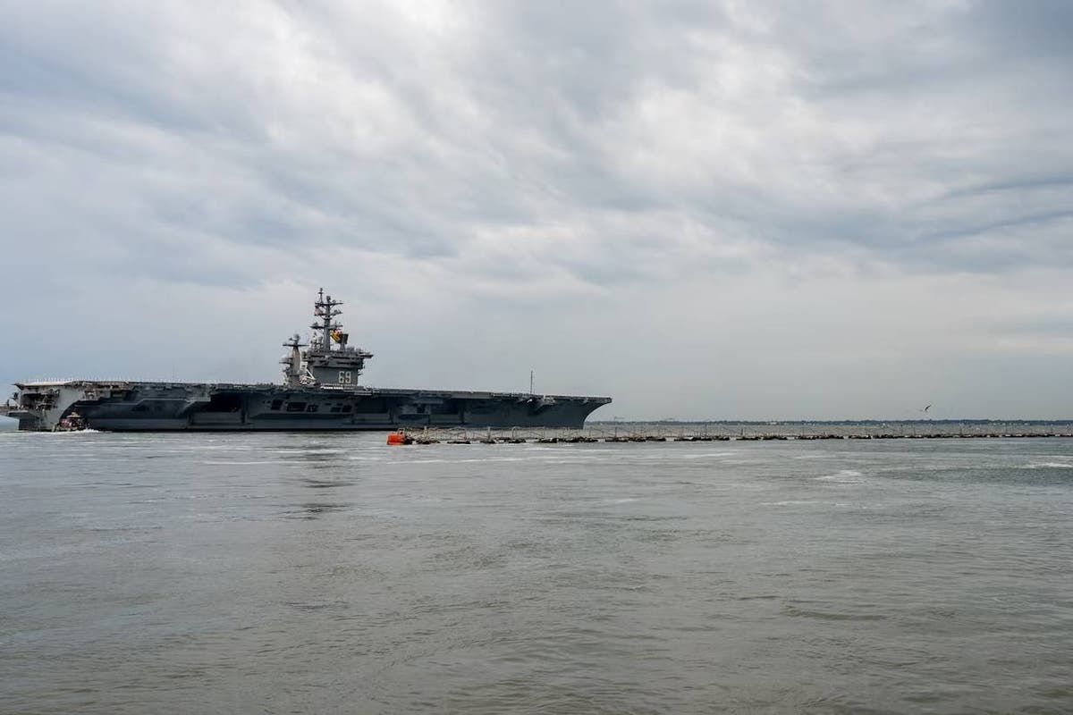 USS Eisenhower carrier strike group ordered to eastern…