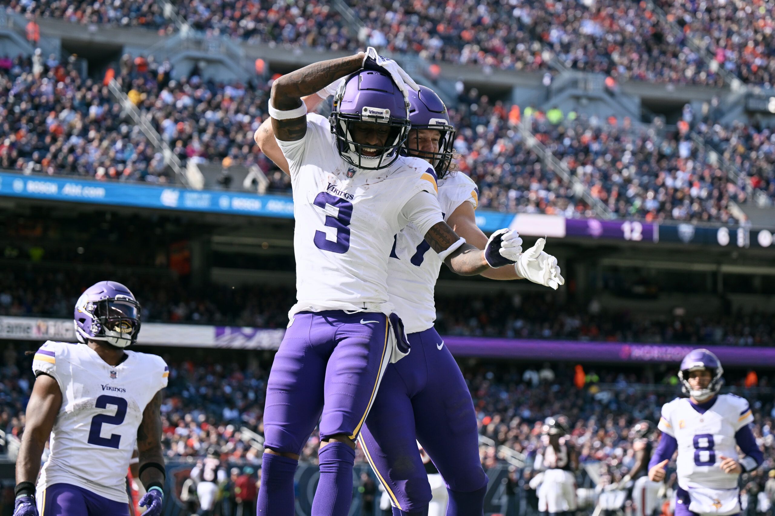 Vikings PFF grades on offense vs. Bears