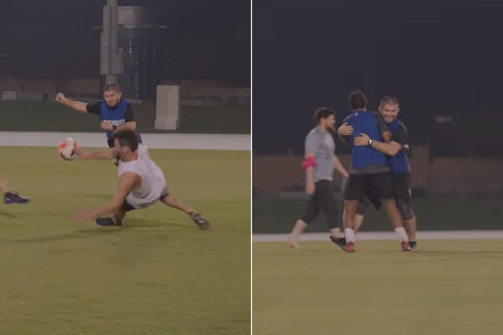 UFC 294 ‘Embedded,’ No. 2: Team Khabib hits the pitch…