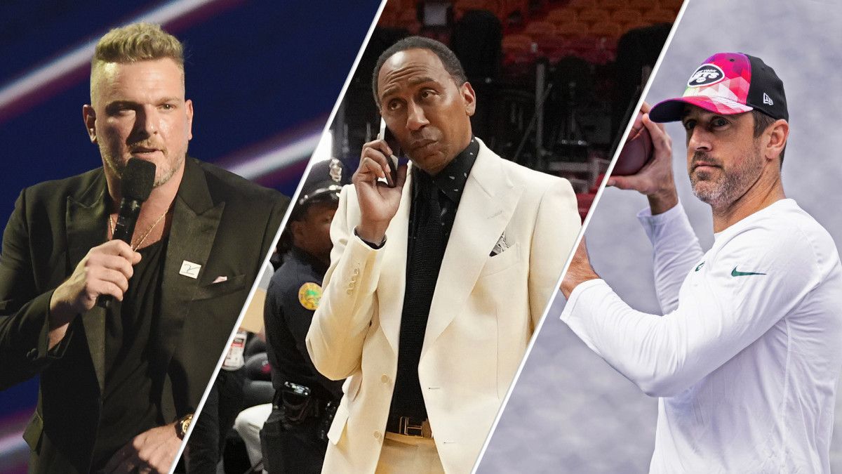 Stephen A. Smith defends Pat McAfee and Aaron Rodgers…