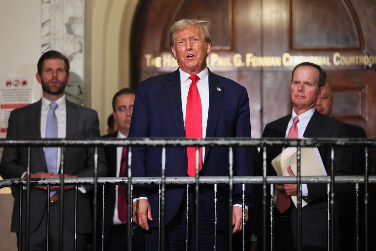 Trump returns to his civil fraud trial, hears an…