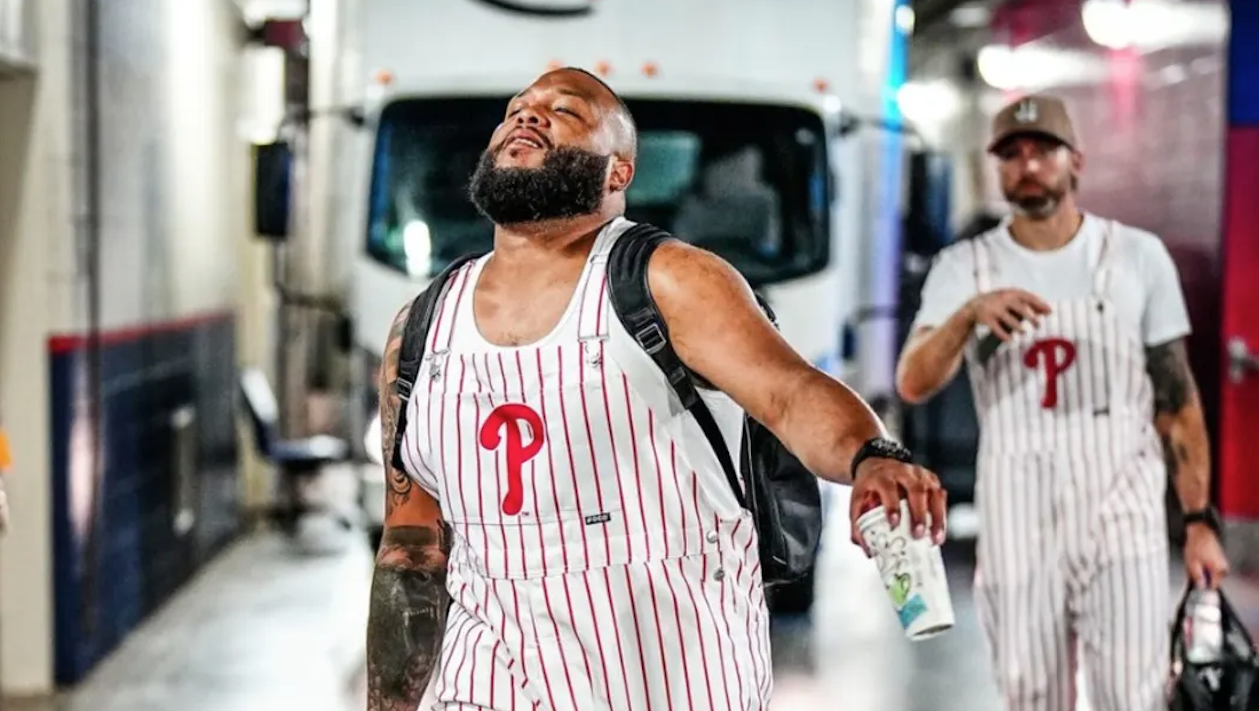 Philadelphia Phillies FOCO Pinstripe Overalls, how to…