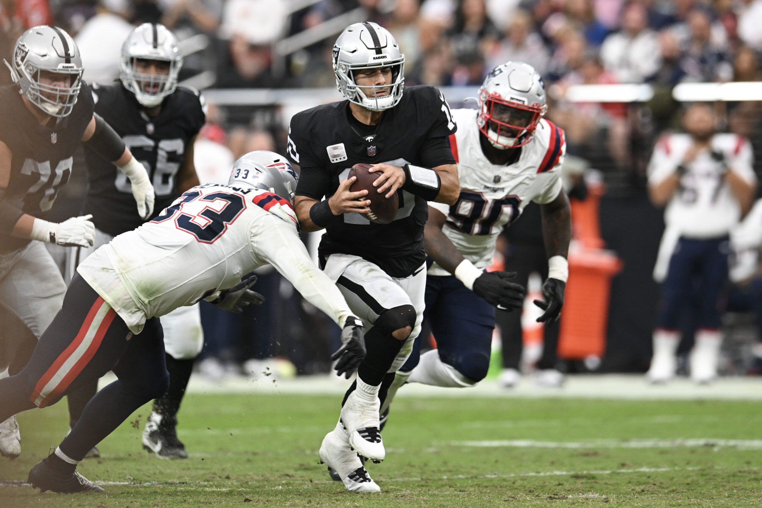 Raiders, Bears Wednesday injury report: QB Jimmy…