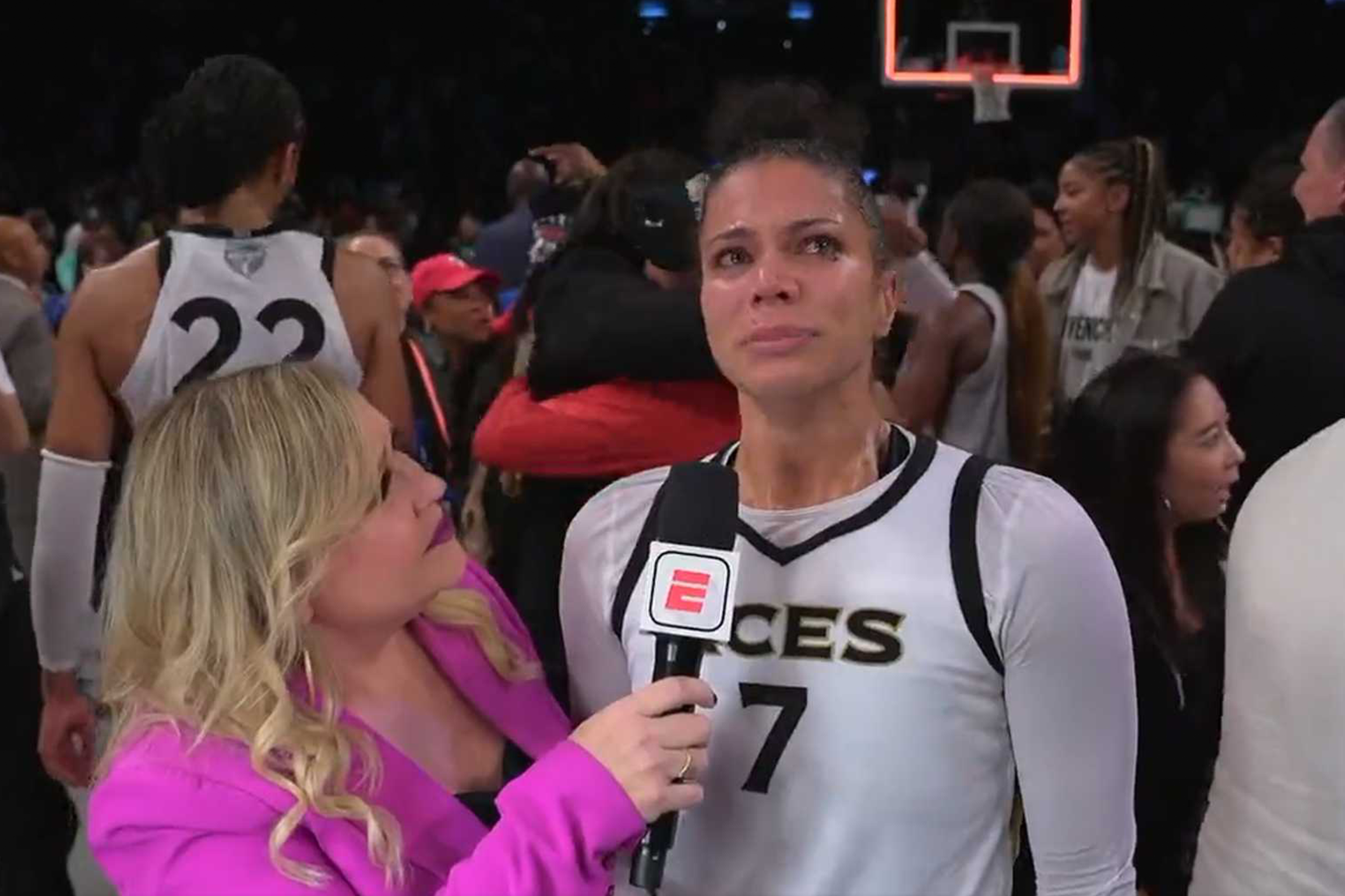 Aces’ Alysha Clark beautifully dedicated 2023 WNBA…