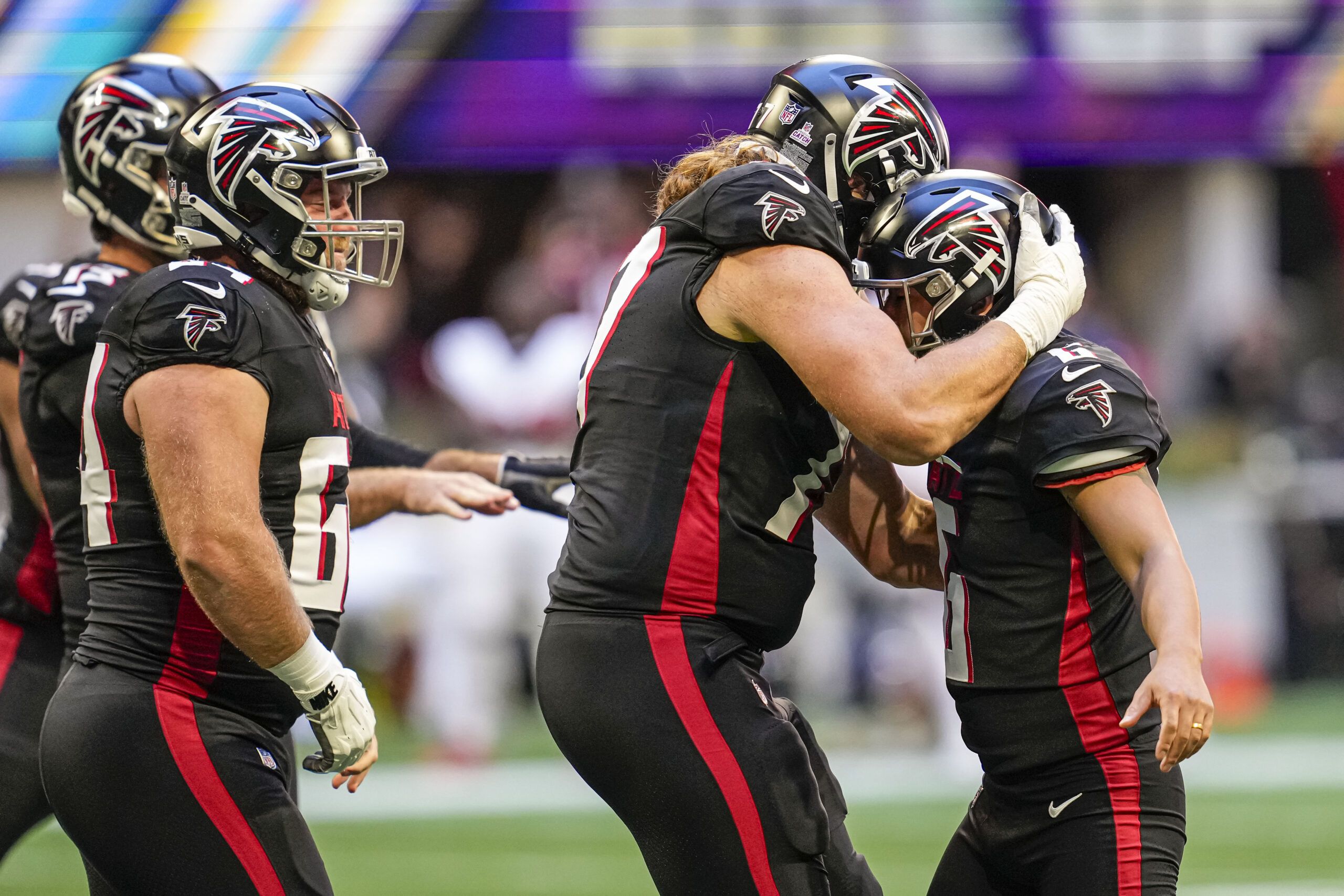 11 Falcons will wear decals representing heritage in…