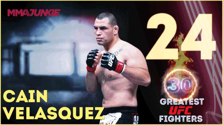 30 greatest UFC fighters of all time: Cain Velasquez…