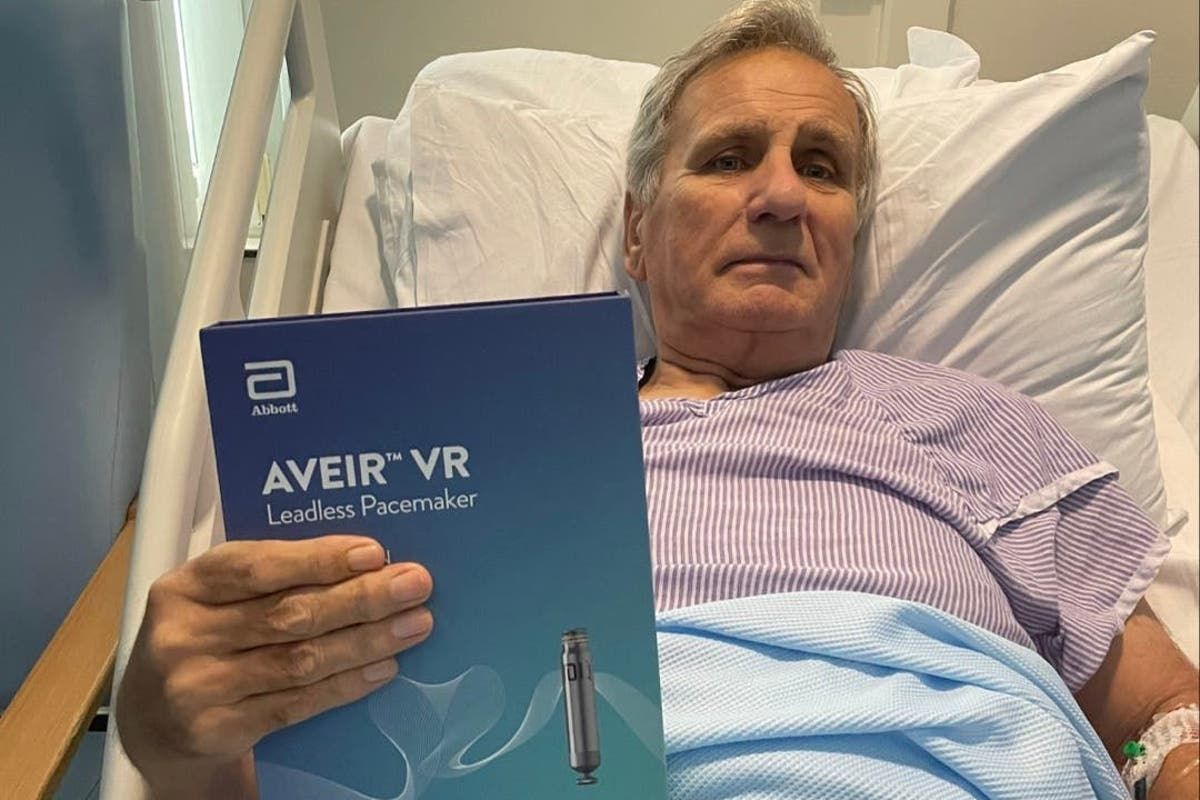 Patient one of first to be fitted with new pacemaker…