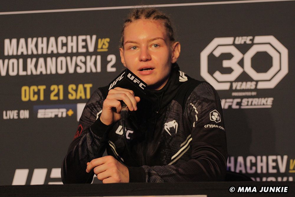 Viktoriia Dudakova talks a trying UFC 294 and an…