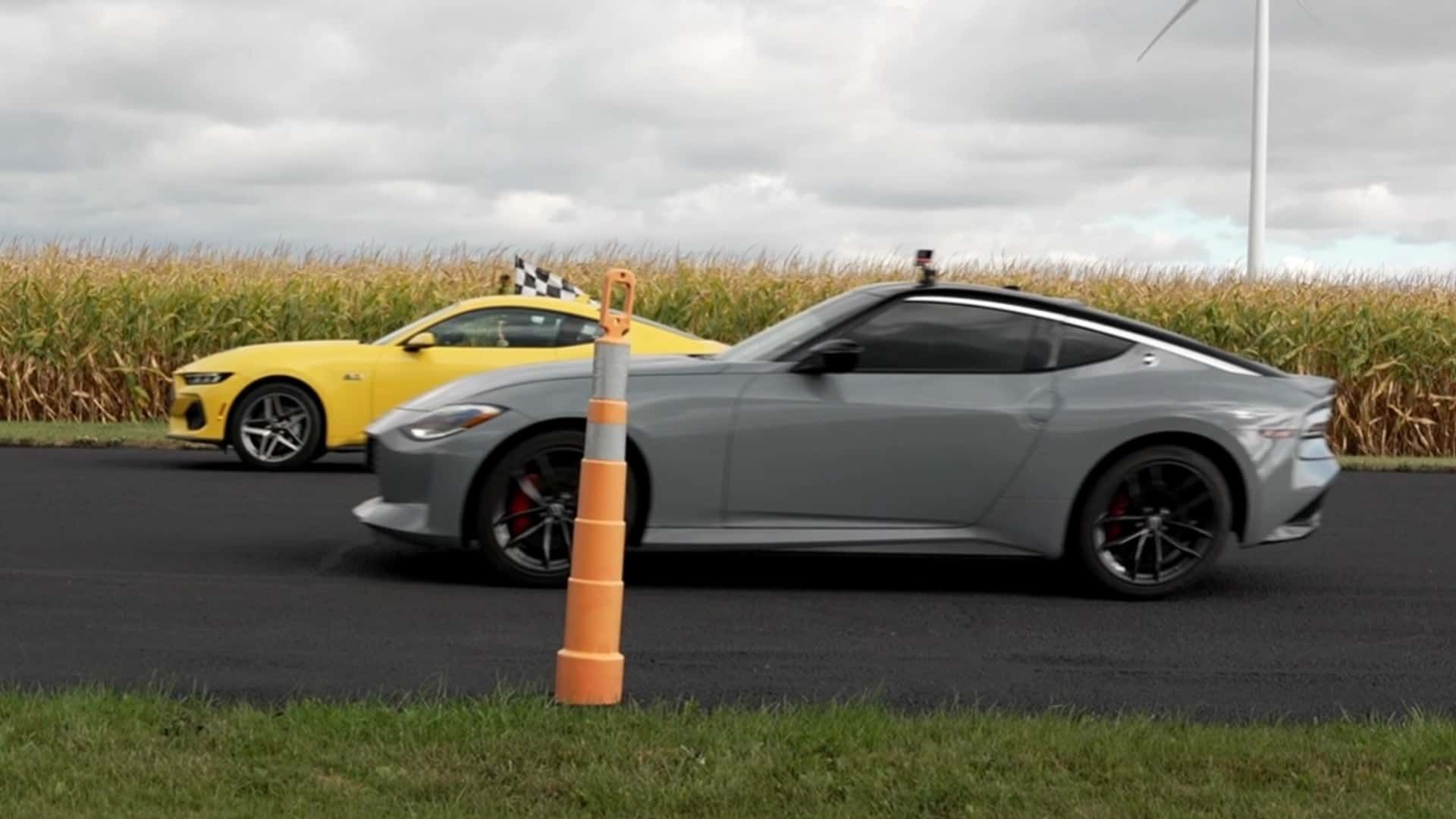 2024 Ford Mustang GT Vs. 2023 Nissan Z Drag Race Is A…