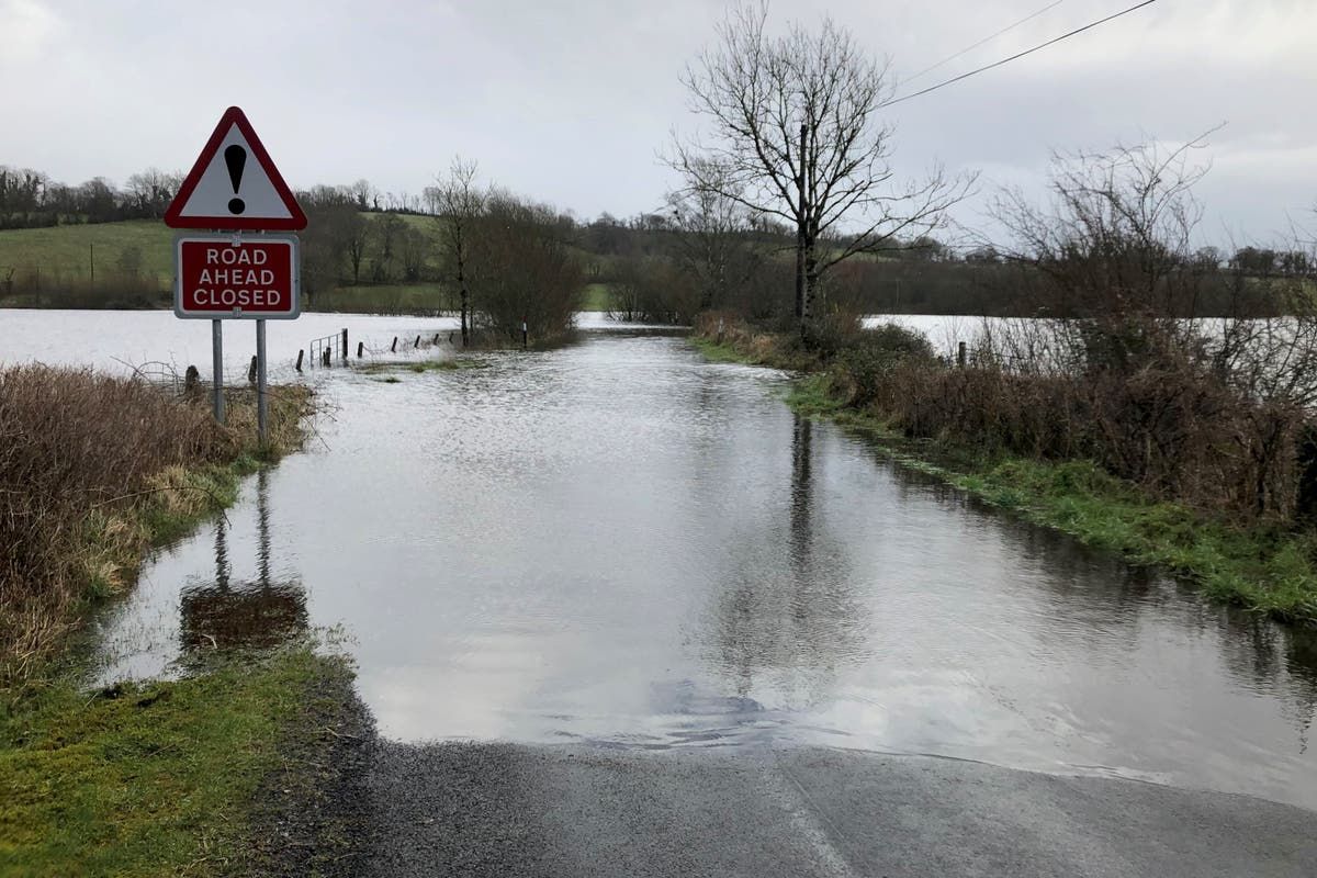 Flooding likely in parts of Ireland as Storm Ciaran…