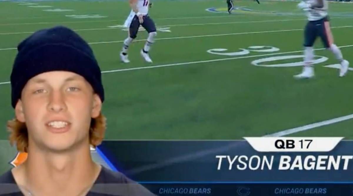 Bears Rookie QB Tyson Bagent Had NFL Fans Laughing…