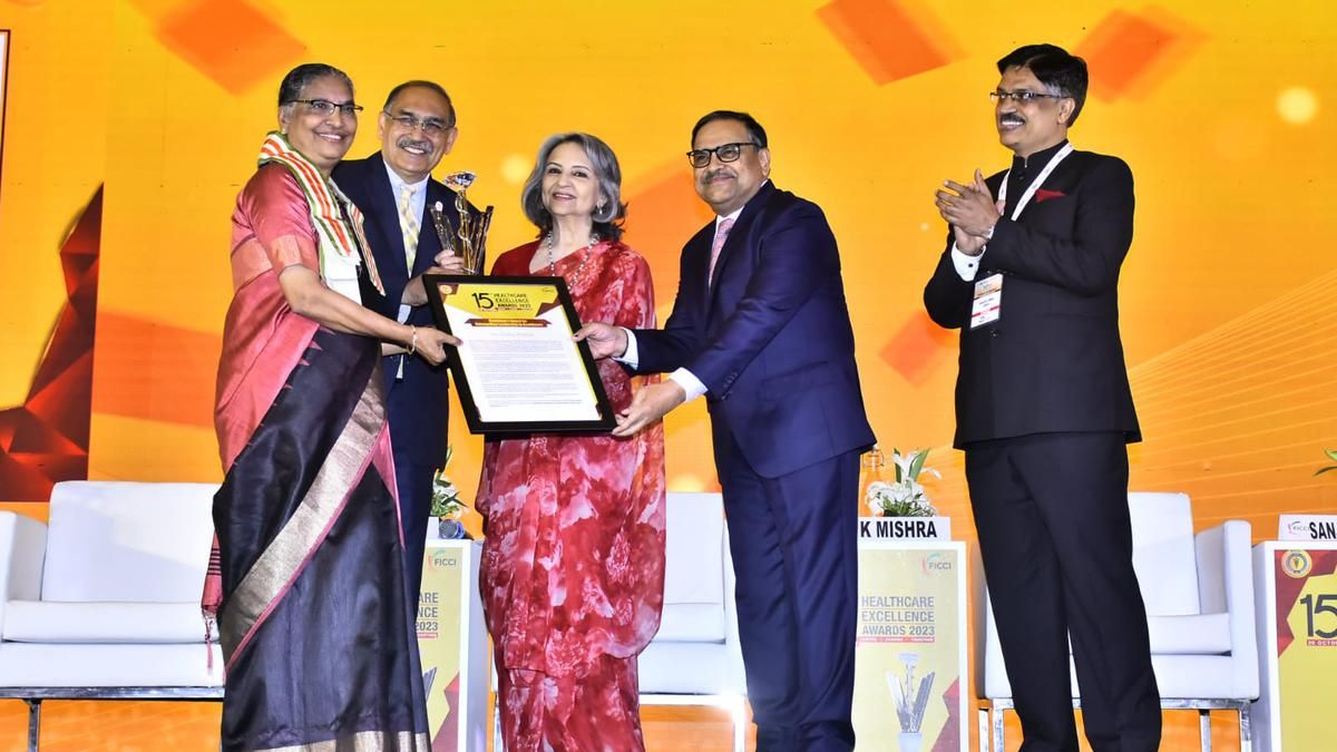 Chairman’s Award for leadership in healthcare…